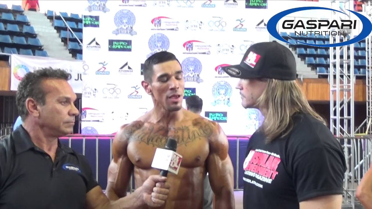 Isais Baez Men's Physique Mr. Mexico 2016 - YouTube