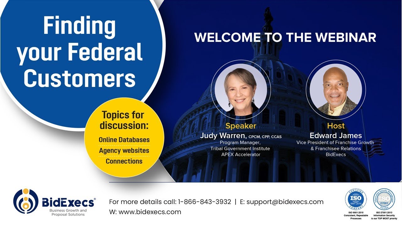 Finding Your Federal Customer - YouTube