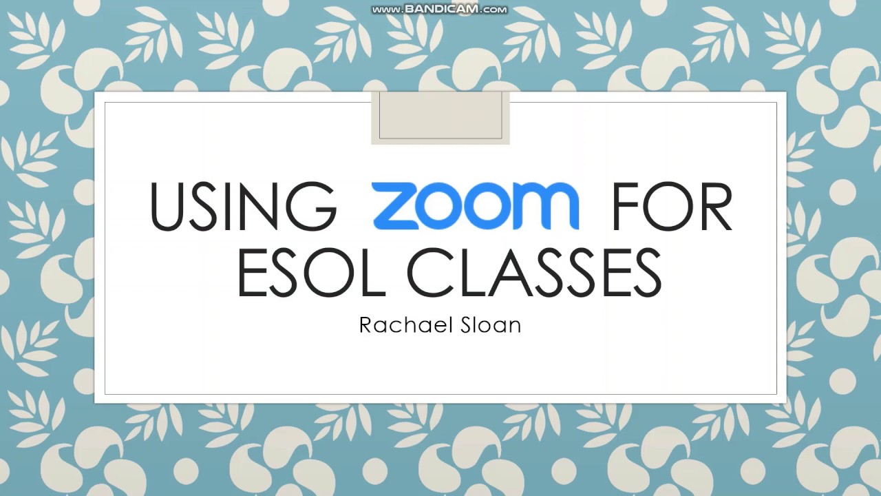 ESOL Introduction - YouTube