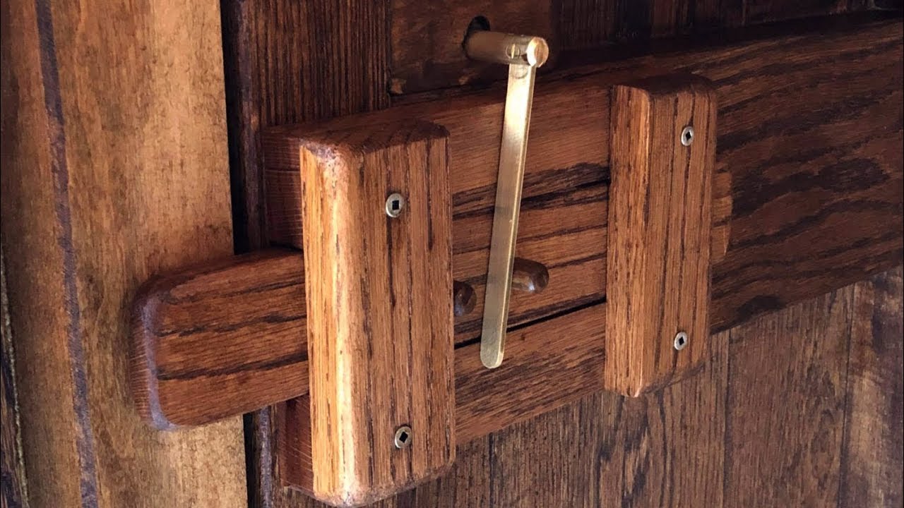 DYI Lock for a Shed - YouTube