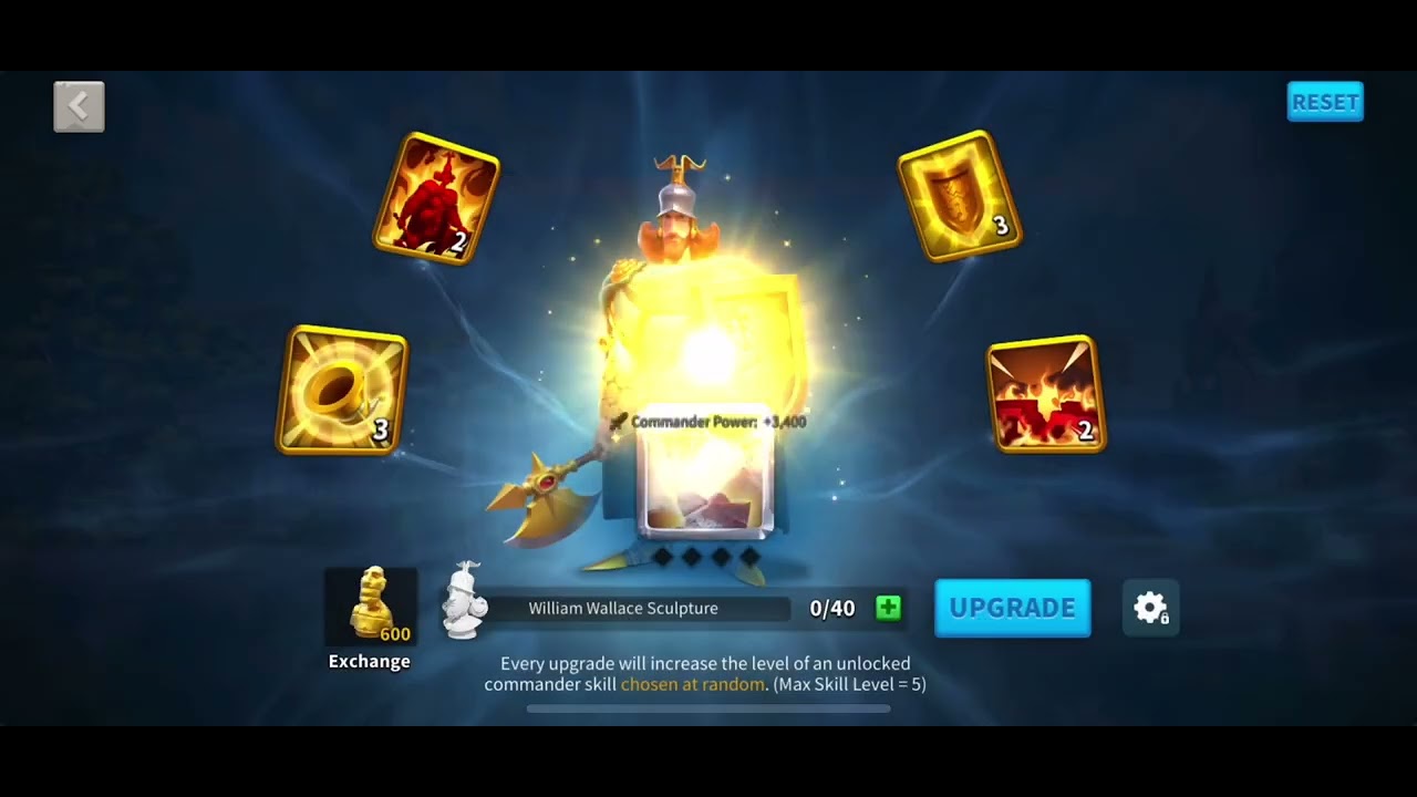 Rise of kingdoms: Max William Wallace and Smite talent tree - YouTube