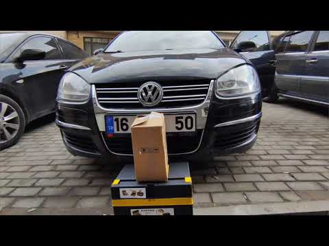 Jetta kayar led sinyal, gündüz farı