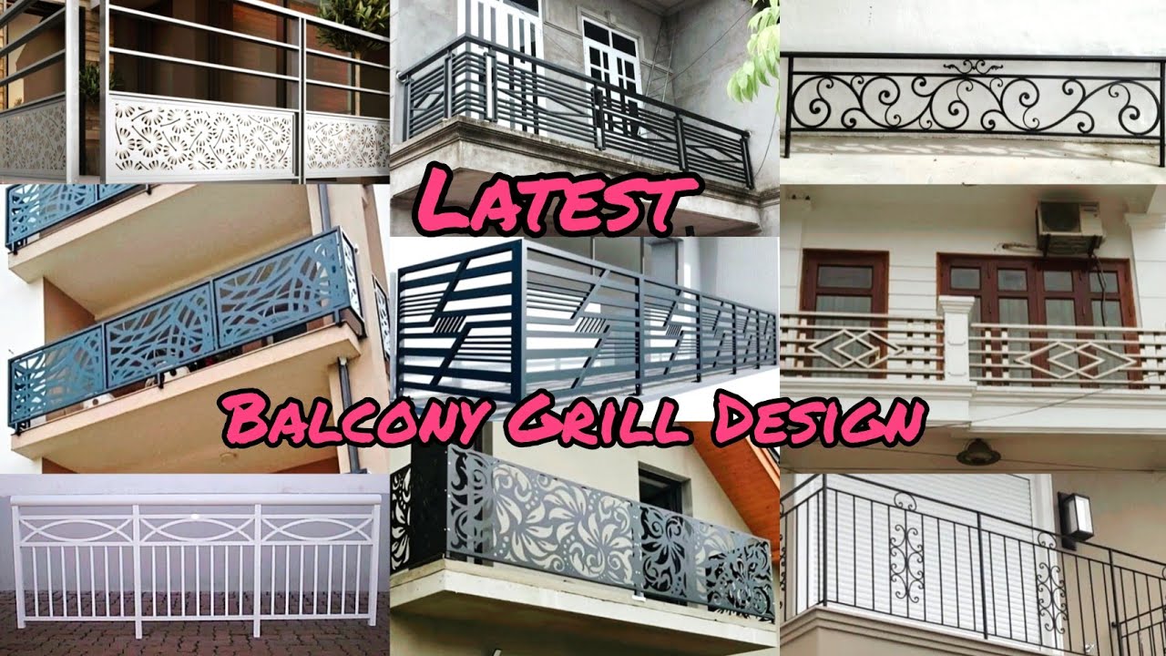 Latest Balcony Grill Designs 2025 || Terrace Wrought Iron, Steel ...