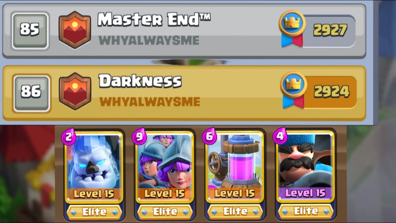 【クラロワ】ハンター三銃士で2桁グローバルマルチ！/Top Ladder with Three Musketeers! - YouTube