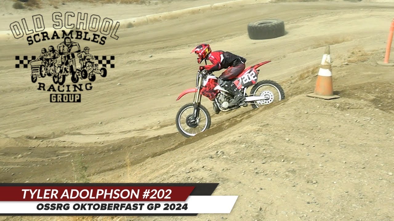 Tyler Adolphson #202 Old School Scrambles Racing Group 2024 OktoberFast ...