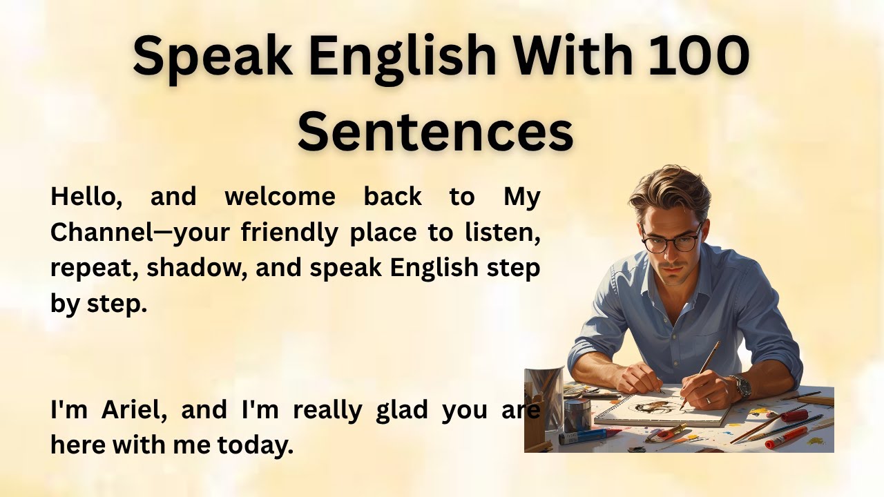 Speak English With 100 Sentences || (A1–A2)|| Listen And Practice ...