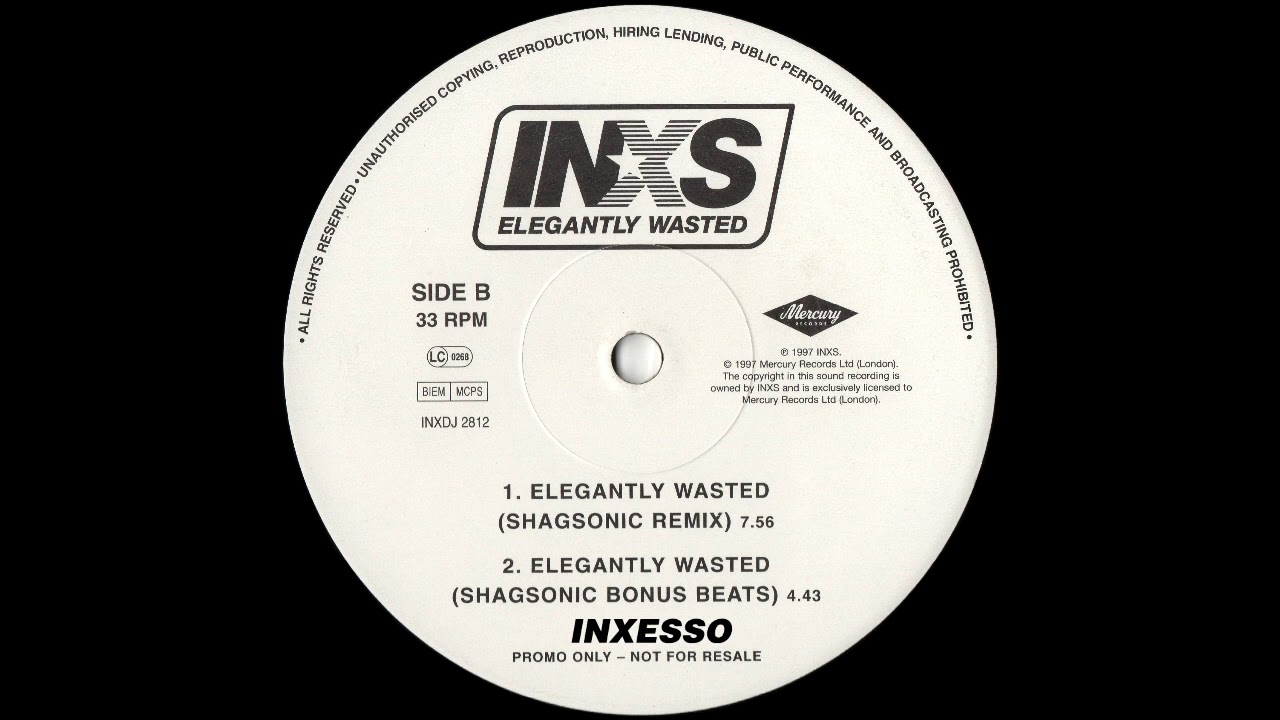 INXS - Elegantly Wasted (Shagsonic Remix) - YouTube