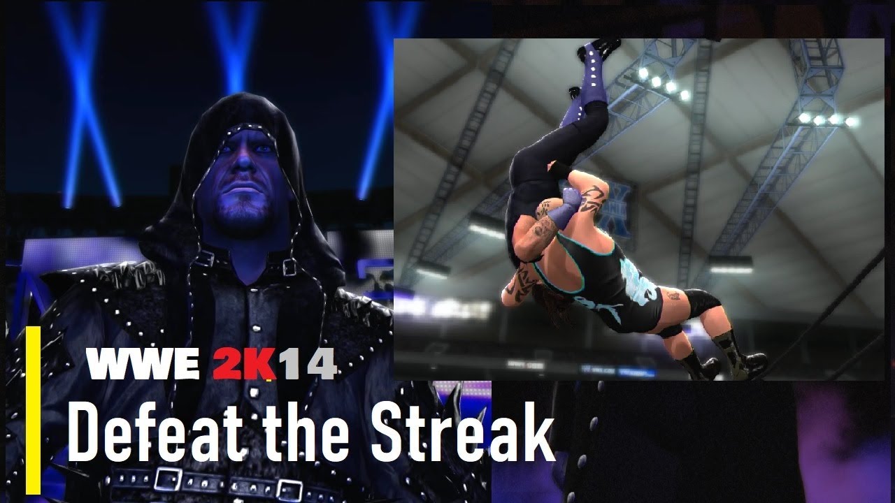 WWE 2K14 | Tensai vs. The Undertaker | Defeat the streak - YouTube