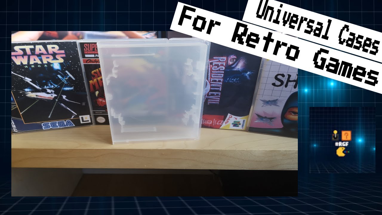Universal Cases for Mega Drive 32X SNES N64 Master System - YouTube