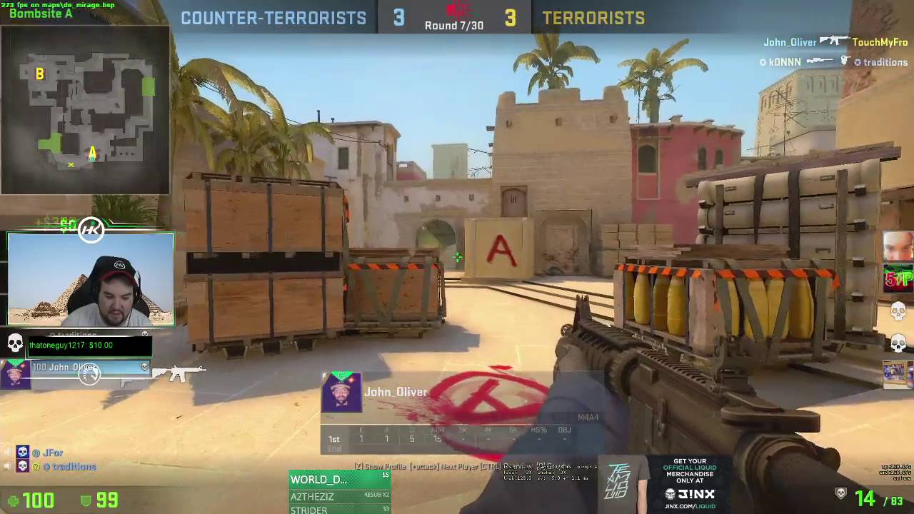 CS:GO Pro Replays | Team Liquid Hiko | Mirage - YouTube