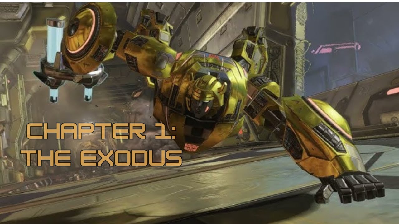 (TRANSFORMERS FALL OF CYBERTRON) CHAPTER 1: THE EXODUS - YouTube
