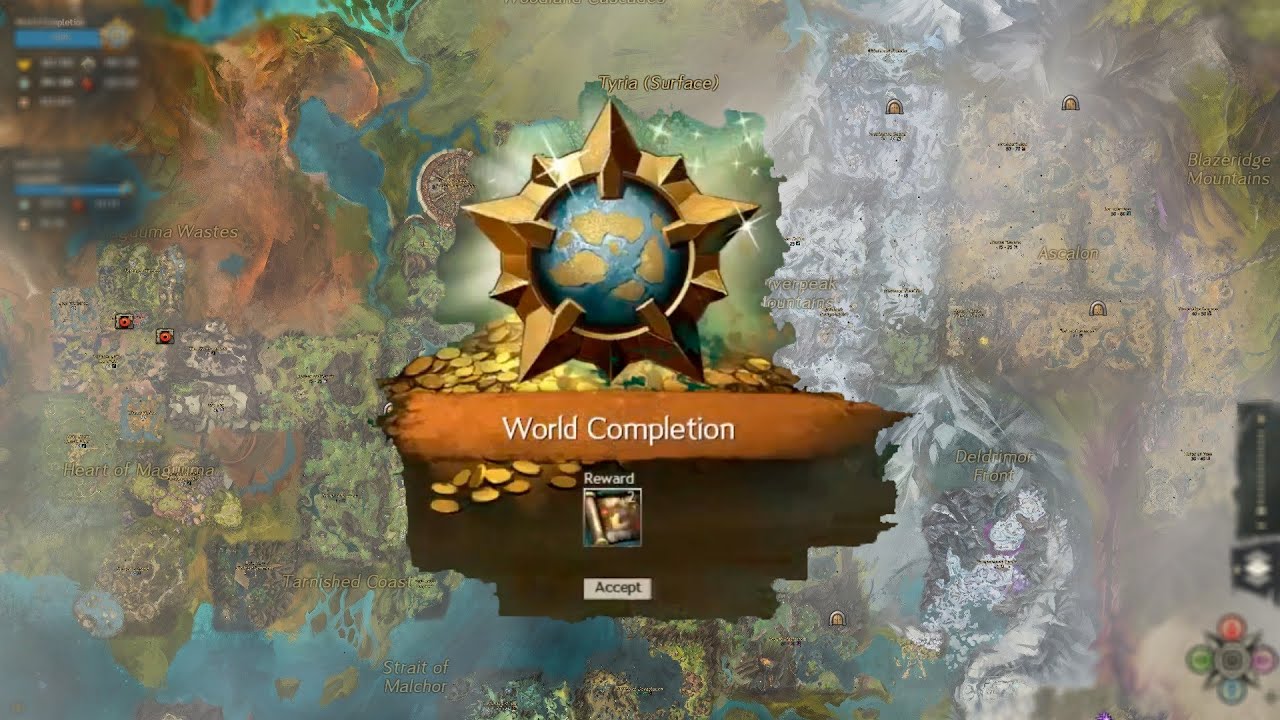 Map completion Speedrun - 8 hours 11 minutes | Guild wars 2 - YouTube