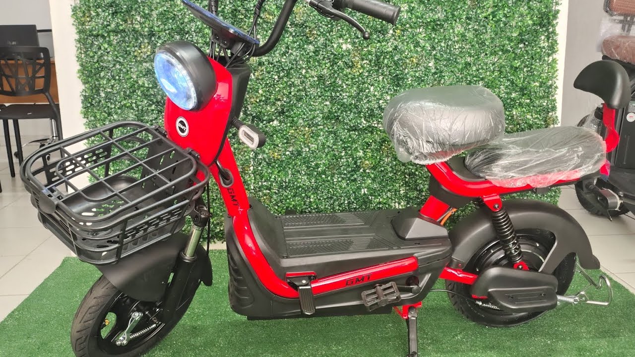 Bicicleta elétrica GMT WAY 500w (Autopropelido) - YouTube