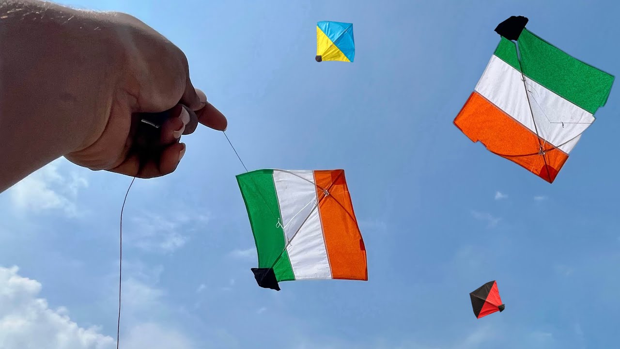 Kite caught | Kite looting | Kite catching | Kite cutting - YouTube