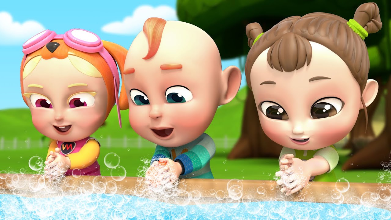 Rub A Dub Dub, Let's Wash Your Hands! | More Rosoo Nursery Rhymes ...