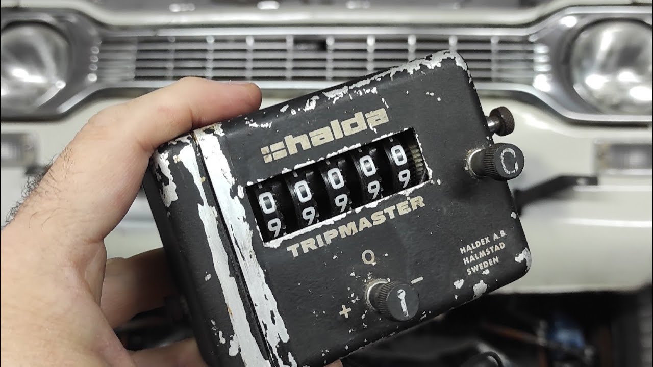 il tripmaster halda per la escort mk1 da rally - YouTube