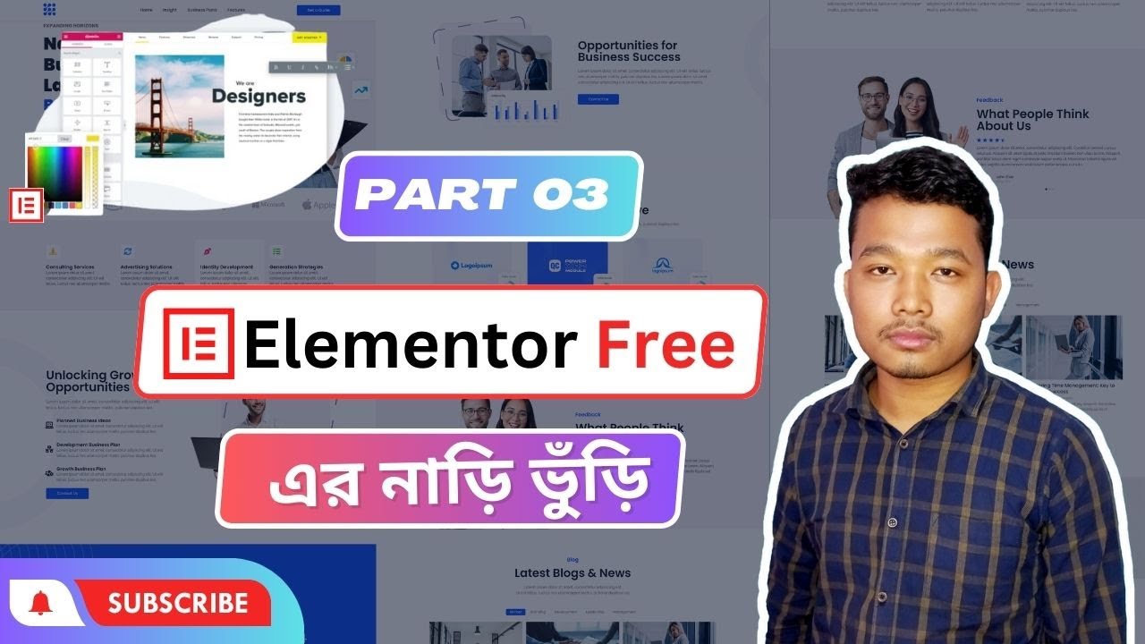 How to WordPress Website Create Free | Wordpress Elementor Tutoria l web360 - YouTube