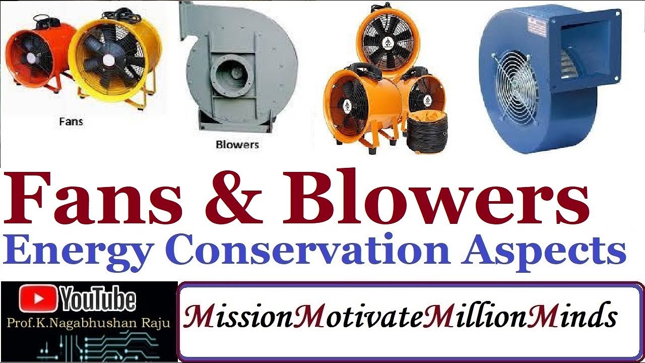 Fans and Blowers | Industrial Utilities | Energy Conservation Aspects ...