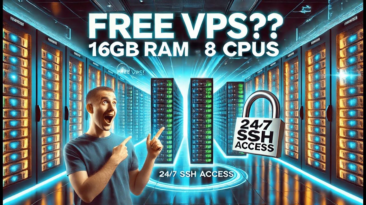 Are You Missing Out on a FREE VPS 16GB RAM, 8 CPU VPS? 24/7 SSH Access Explained! #freevps # ...
