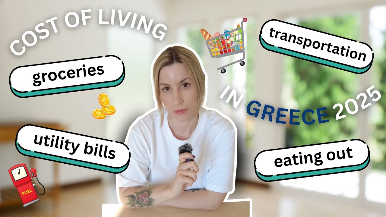 COST OF LIVING IN GREECE 2025 WITH PRICE EXAMPLES! Groceries ...