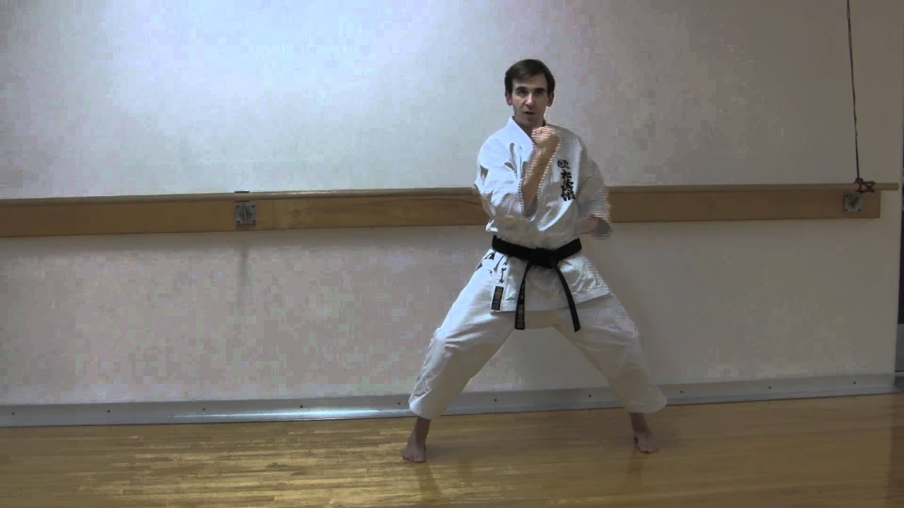 Shotokan Karate Tekki Shodan Kata demonstration on PaulGaleNetwork.com ...