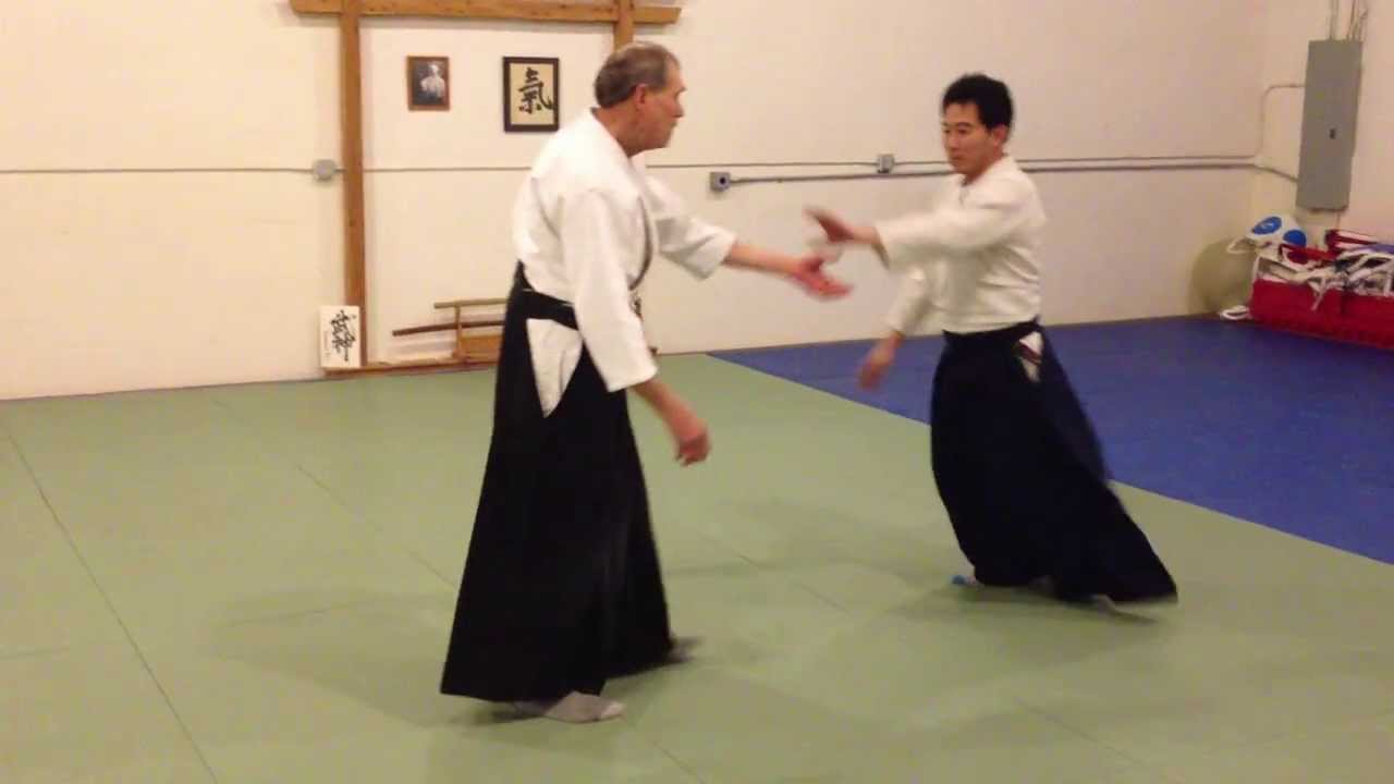 Aikido principle the start point in every technique and shape the angle ...