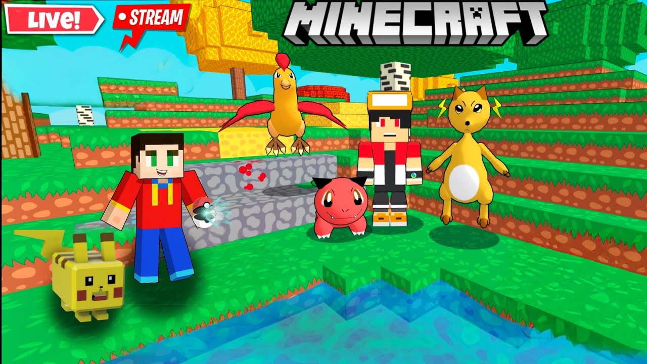 Minecraft live🛑 | Minecraft Trainer of Monster: Collect & Craft - YouTube