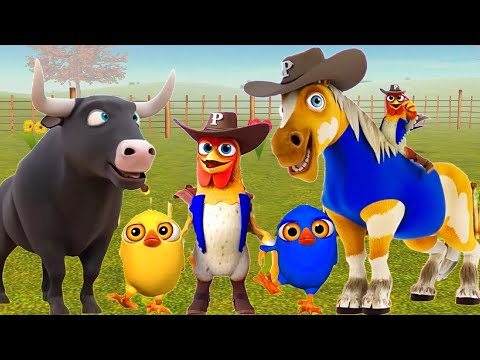 Pollito Pio 3D - The Cutest Chicken Dance Ever!Kids Can't Stop Watching ...