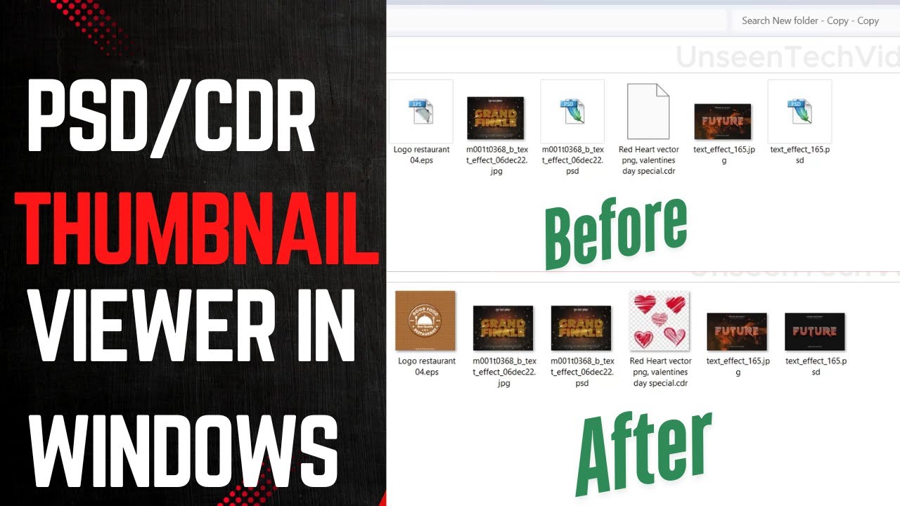 Corel Thumbnails Not Showing In Windows 10 - YouTube