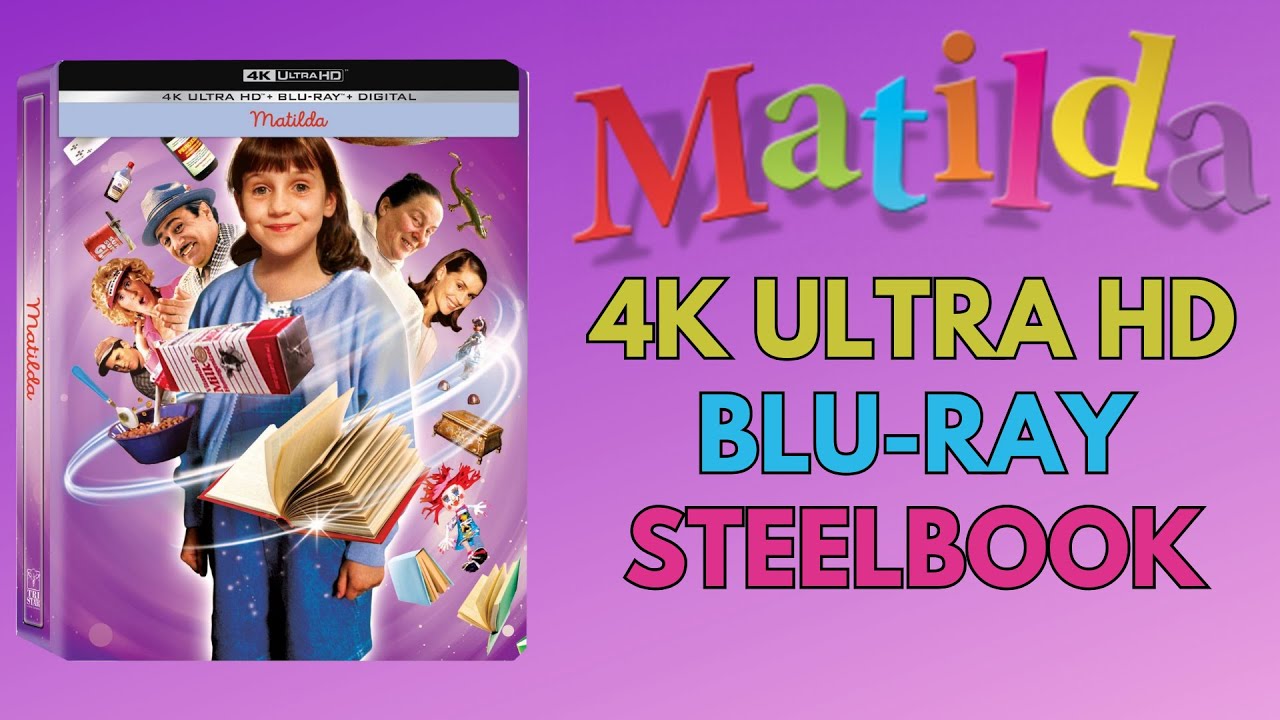 Matilda 4K Ultra HD Blu-ray Steelbook - YouTube