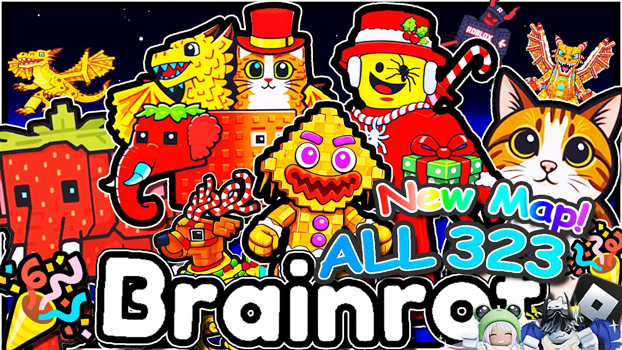 🎉NEW MAP !!! Find ALL 323 BRAINROTS🎵Find the Brainrot [323]🎵 ...