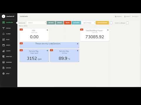 IOT Dashboard Widgets - Sensors, Gauge and Calculated Channels - YouTube