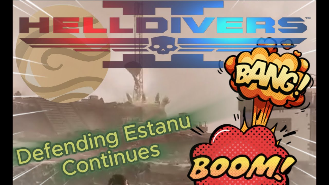 Helldivers 2 Defend Mission on Estanu Continues - YouTube