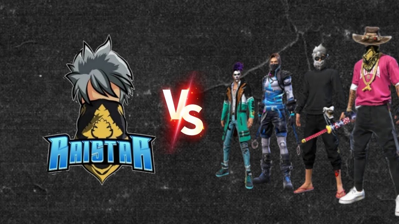 Raistar vs All Squad 💀 \ raistar free fire - YouTube