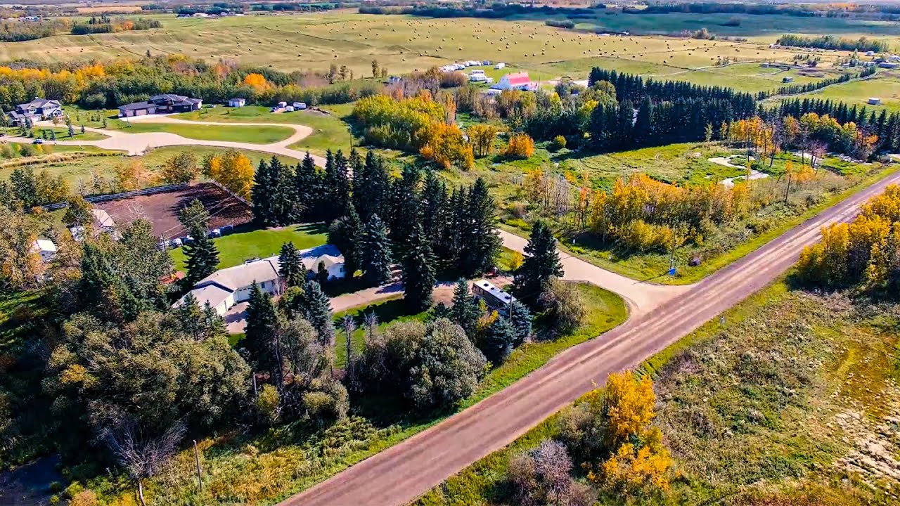 Drone Video of Acreage in Edmonton - Real Estate Drone Footage - YouTube