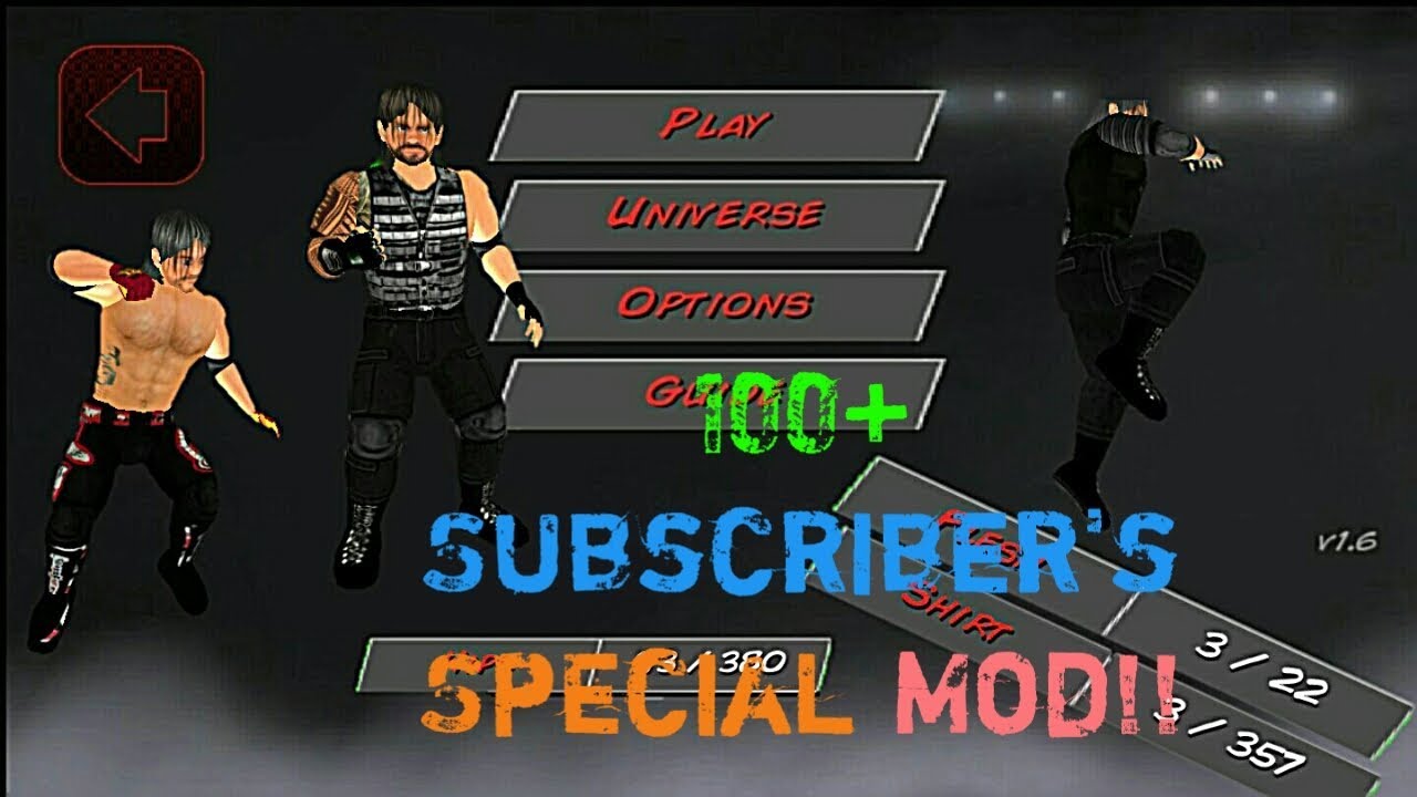 New mod Wr3d18 Remastered|| - ||Wrestling revolution 3d - YouTube