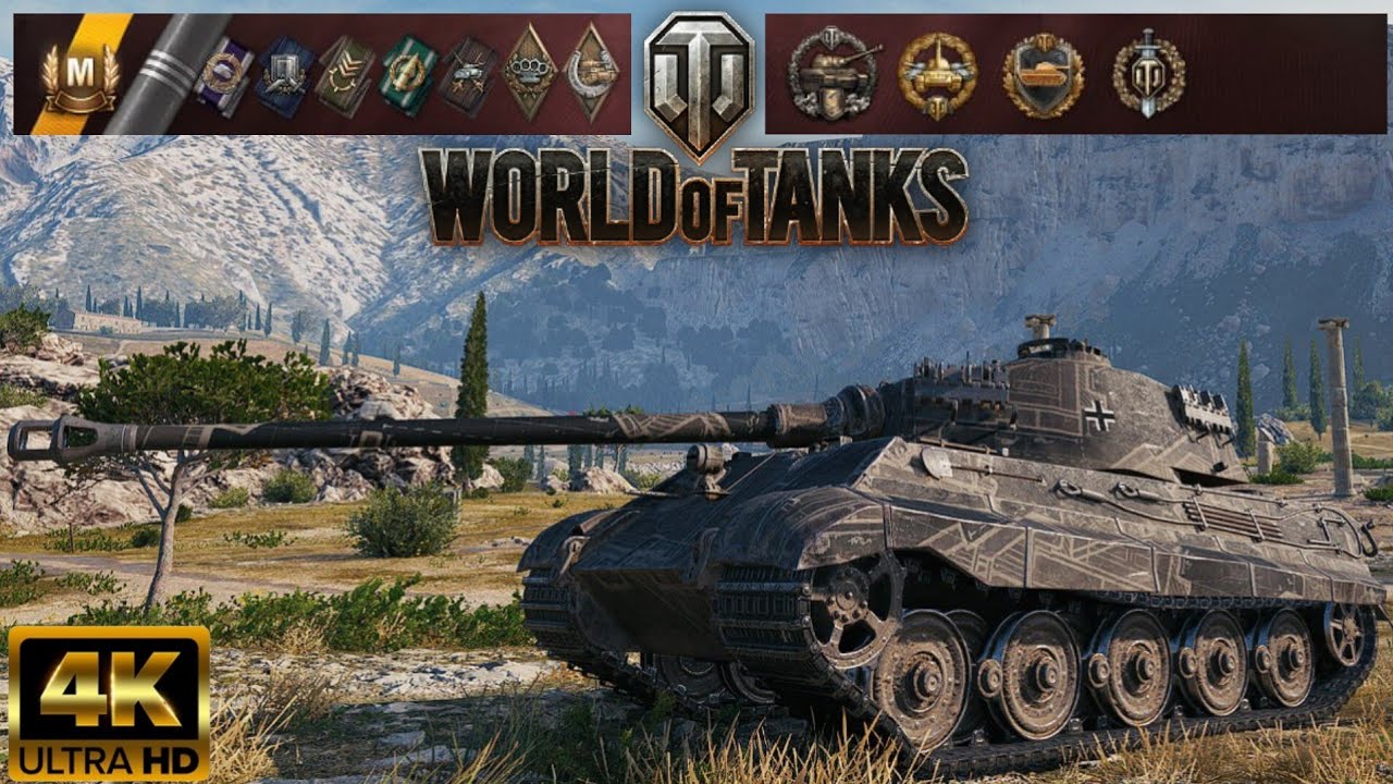 Tiger II - Cliff map - 6 Kills - 6,6K Damage World of Tanks - YouTube