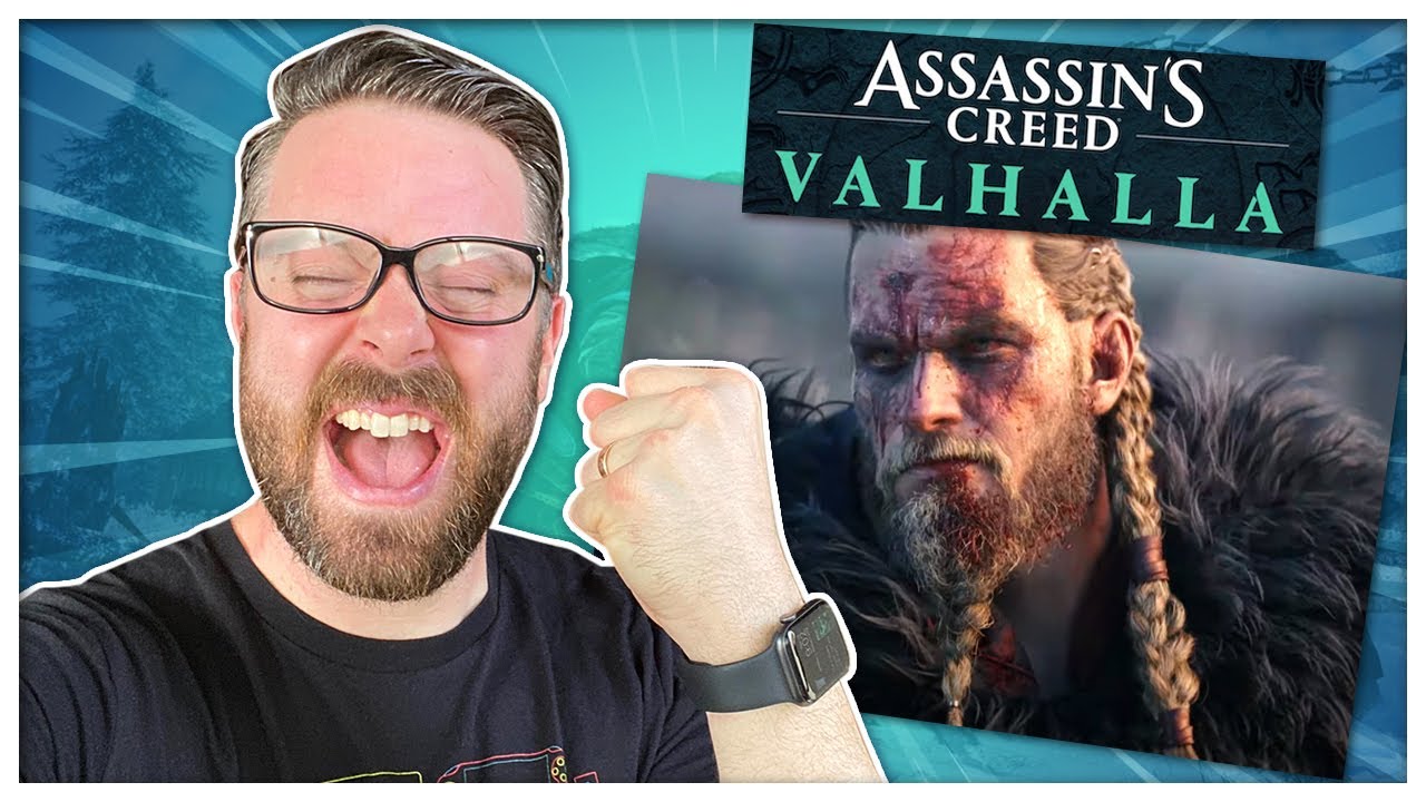 Assassin's Creed Valhalla Trailer Kinda Funny Live Reactions - YouTube