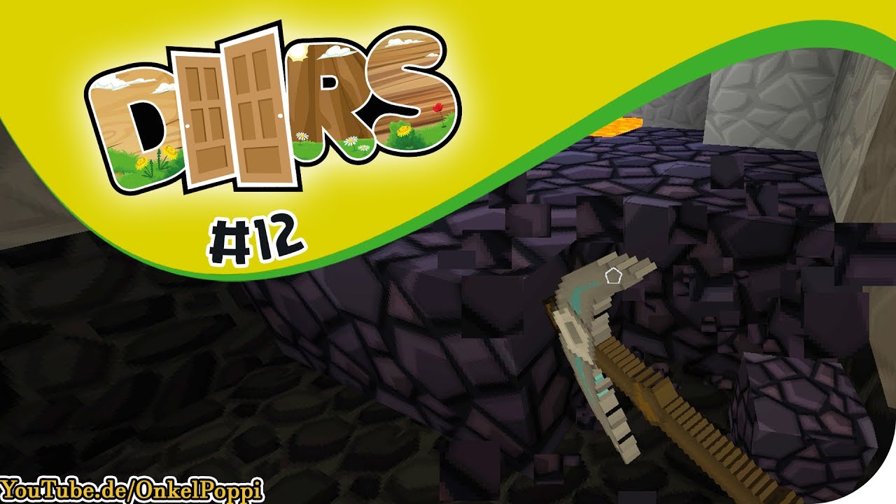 Obsidian Picaxe - 12 - Minecraft DOORS - YouTube