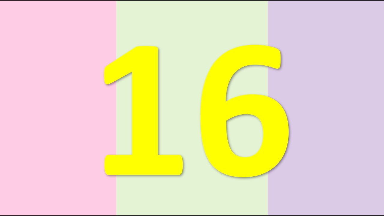 Numbers - 16, 17, 18 | Learn Numbers with Repeat After Me | Kids Songs ...