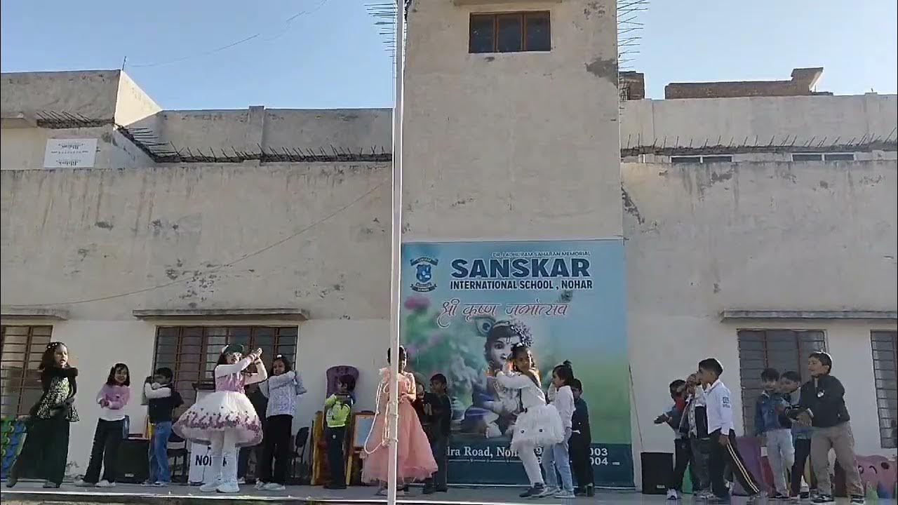 republic day program sanskar school nohar - YouTube