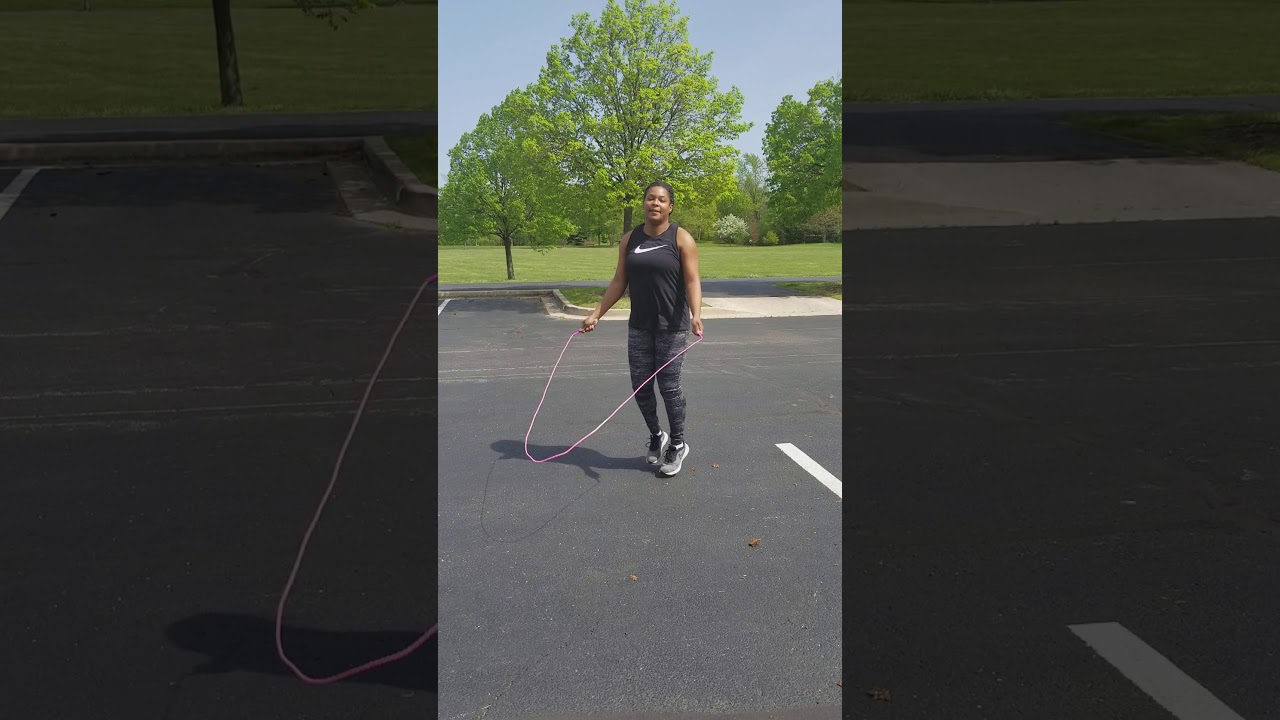 Jump rope cardio routine - YouTube
