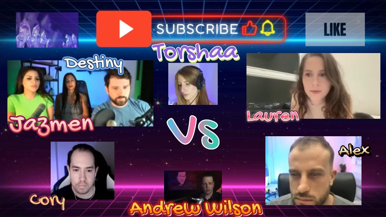 Epic Debate Showdown: Destiny, Andrew Wilson, Torshaa, & Lauren ...