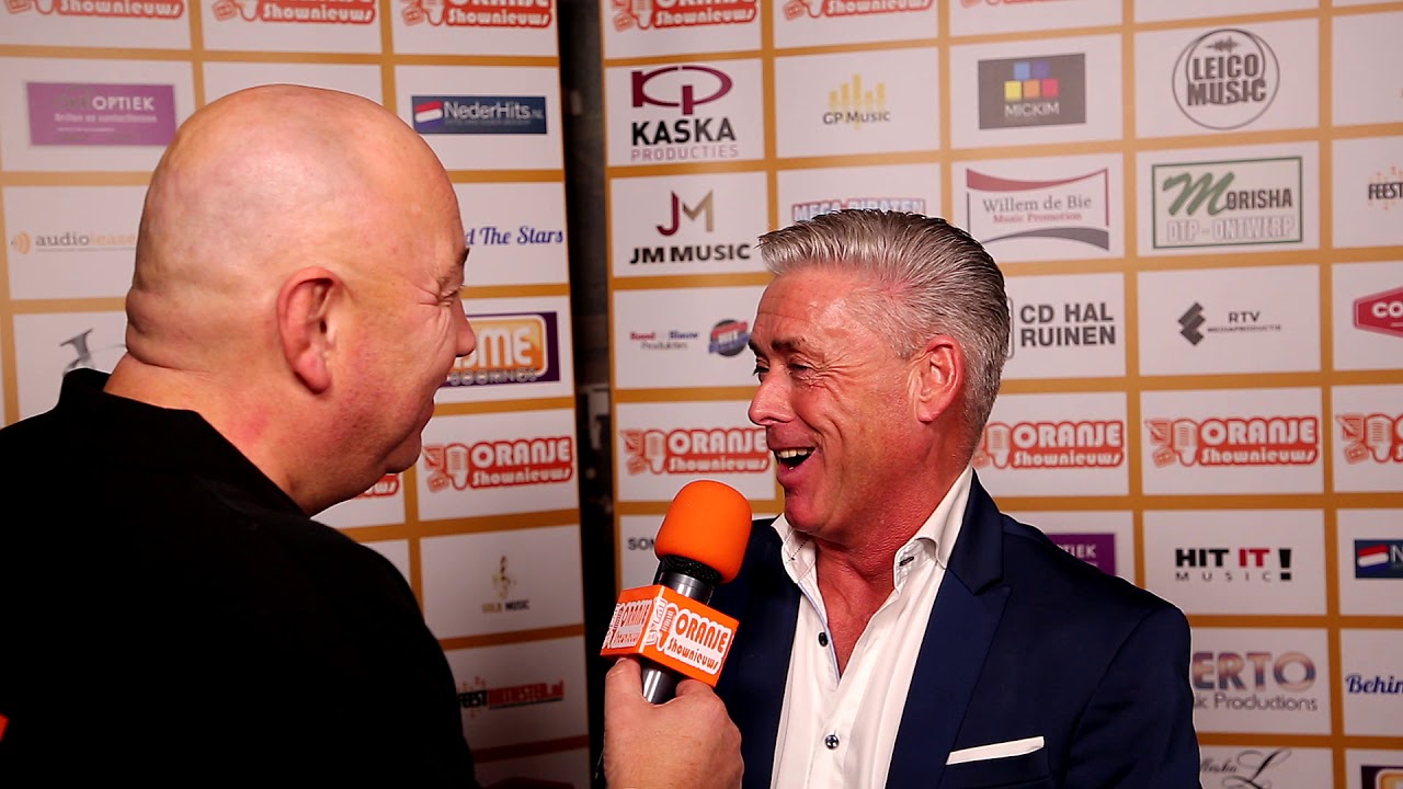 Oranje Shownieuws was te gast bij Koos Alberts Award met "Tony Anderson ...