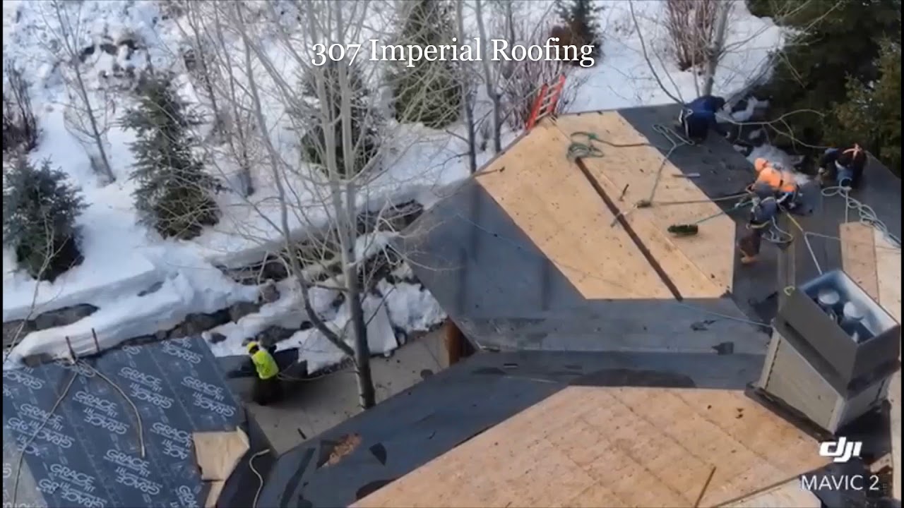 Wood Shake Tear Off and Waterproofing - YouTube
