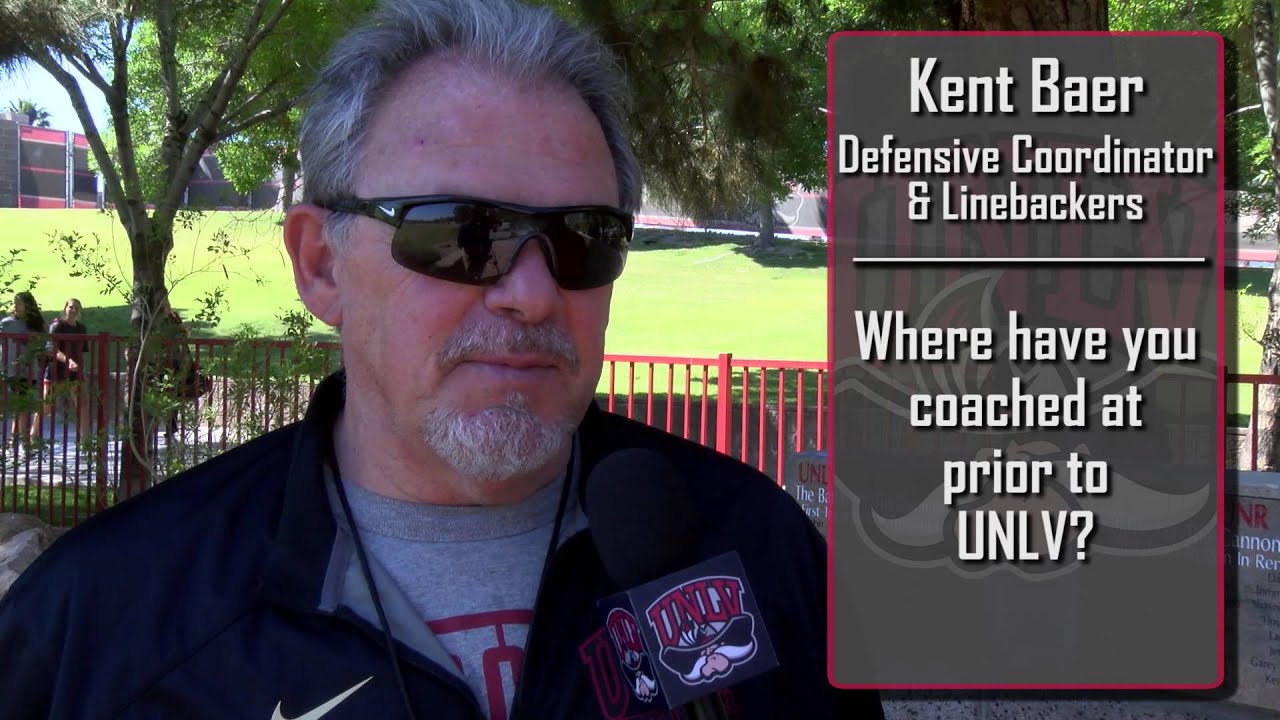 UNLV Football Staff Spring Spotlight: Kent Baer - YouTube