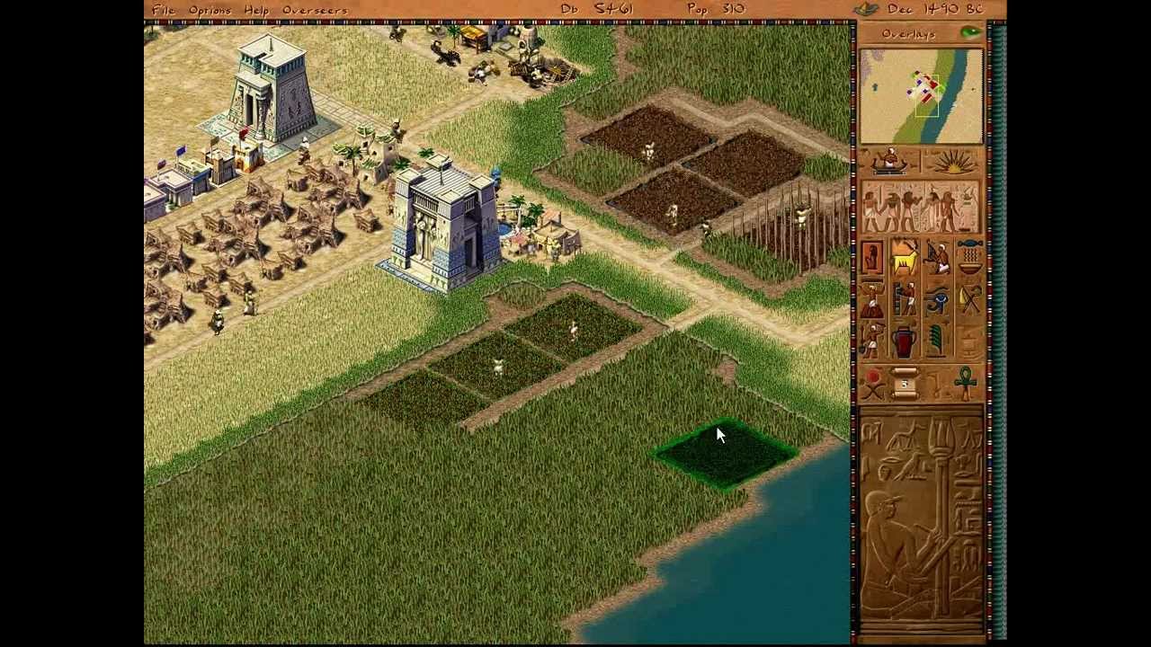 Pharaoh Gameplay - Cleopatra add-on - YouTube