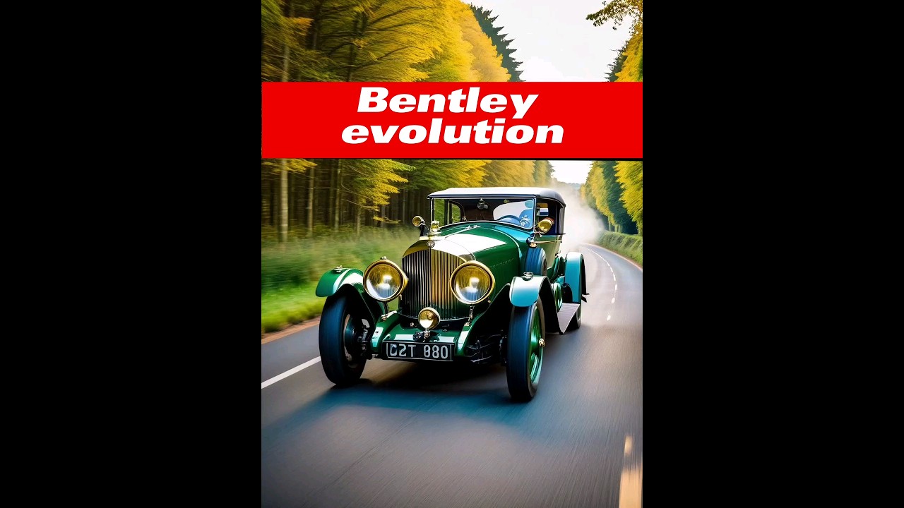 Bentley evolution #bentley #car #carhistory #carevolution #britishcars ...