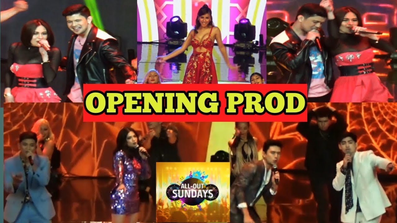 All Out Sundays Opening Prod - All Star ( June 26, 2022 ) live at GMA ...