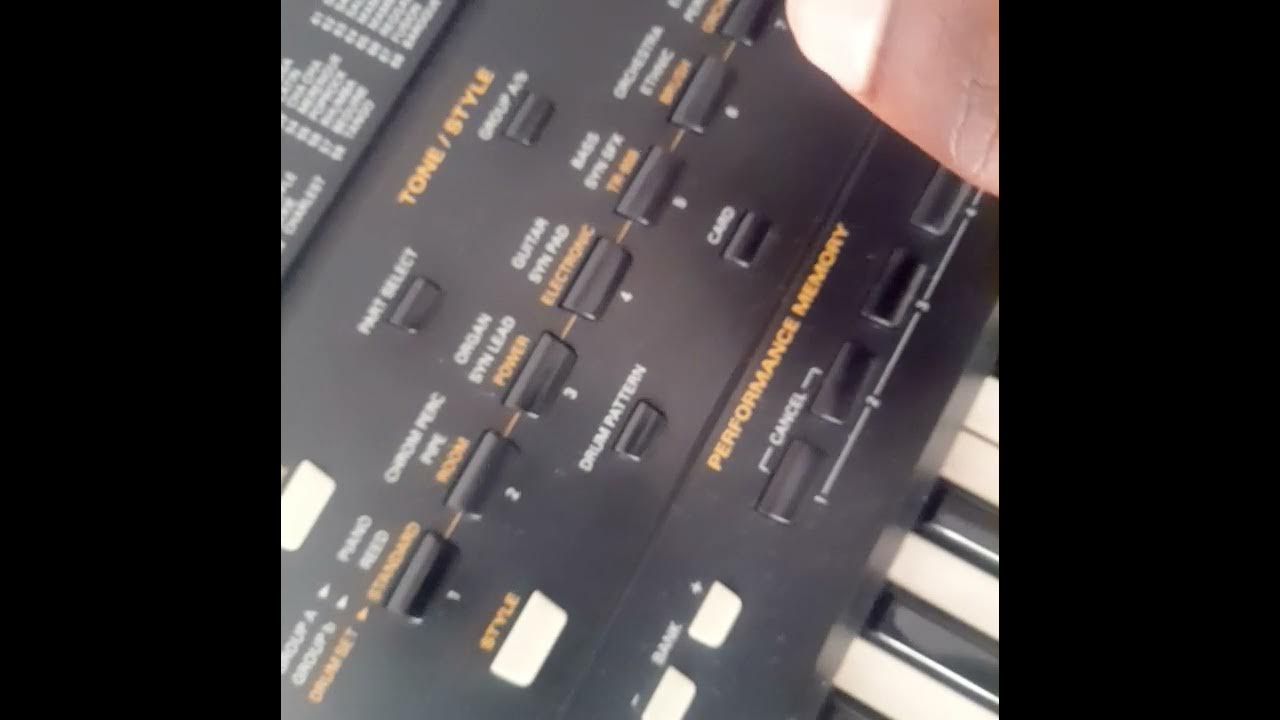 how to setup roland E68 itende - YouTube